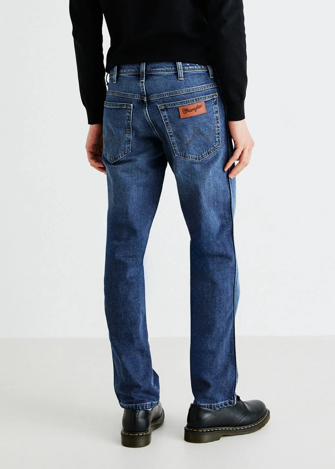 Męskie jeansy proste WRANGLER TEXAS RAINDROP 112358097 - PanJeans.pl