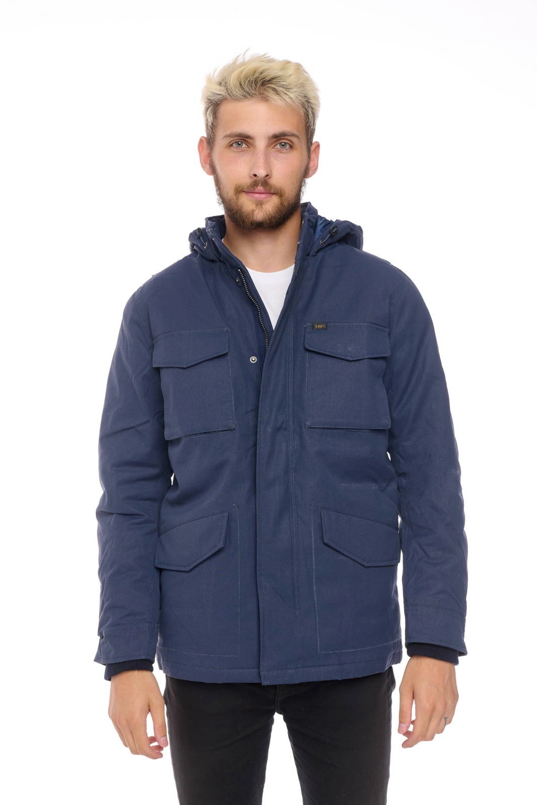 LEE WINTER FIELD JACKET SKY CAPTAIN L86SVPHY - PanJeans.pl