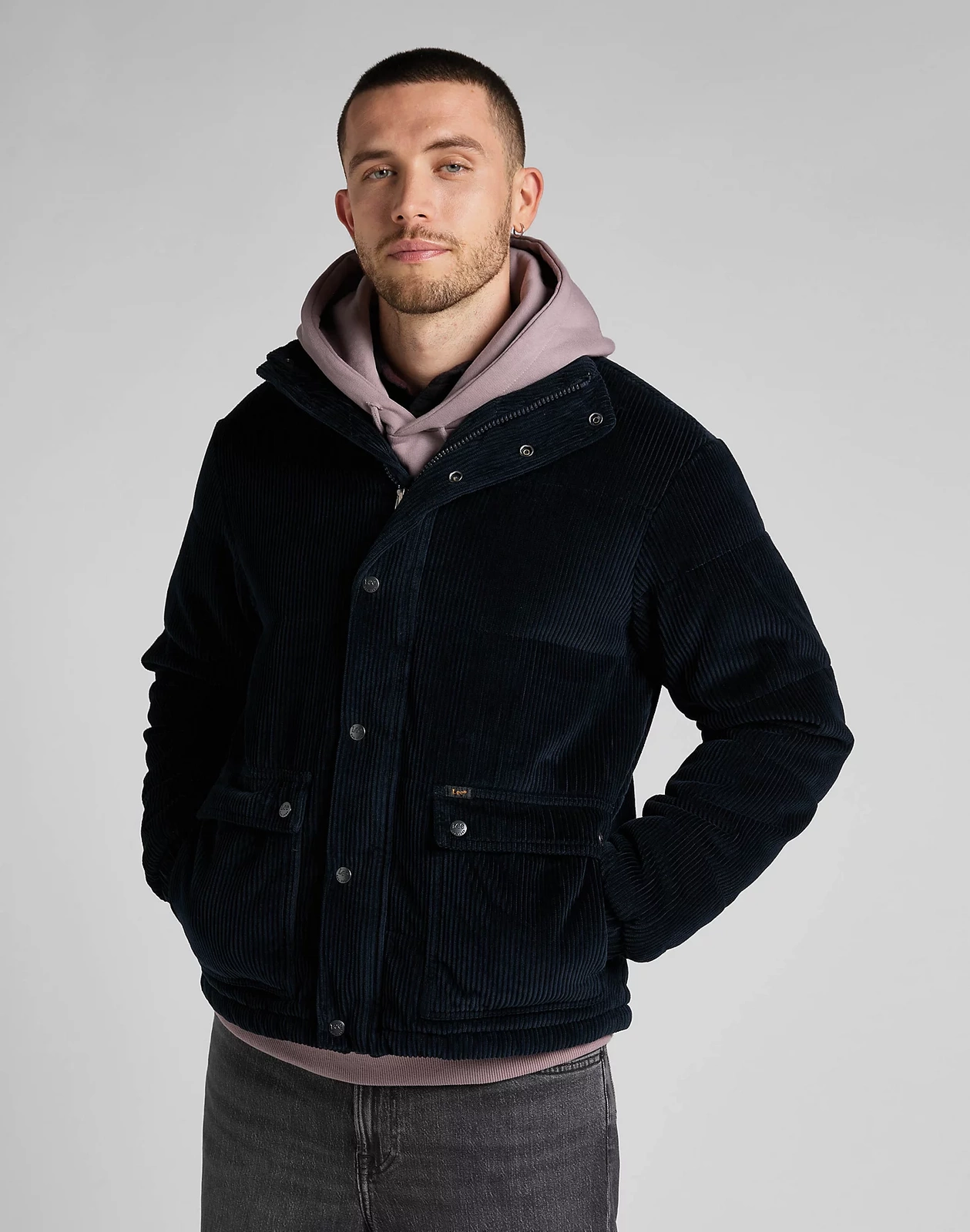 LEE CORD PUFFER SKY CAPTAIN L87FDCHY - PanJeans.pl