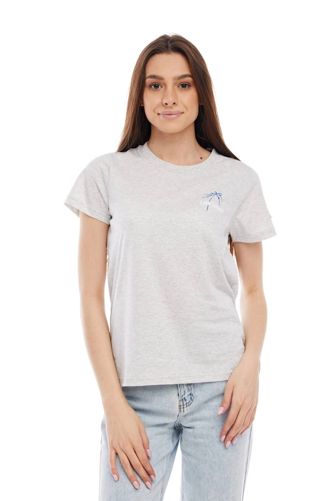 LEE CREW NECK SHARP GREY MELE L41TEP03 - PanJeans.pl