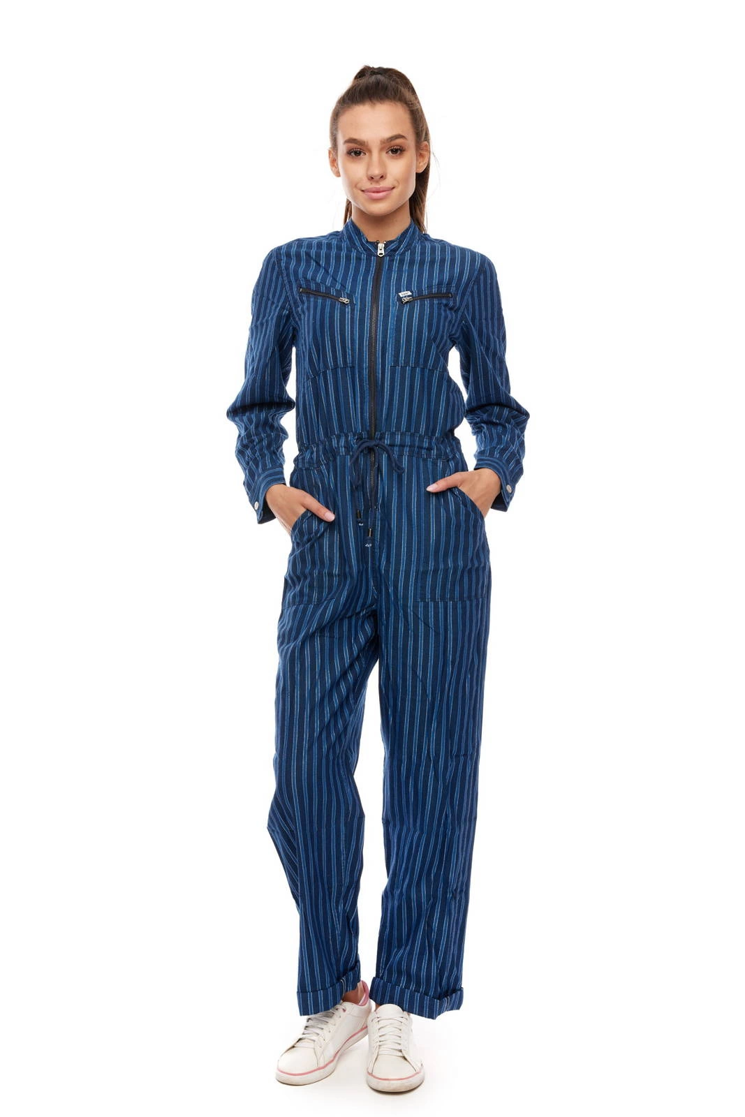 LEE JUMPSUITWASHED BLUE L39NILLR - PanJeans.pl